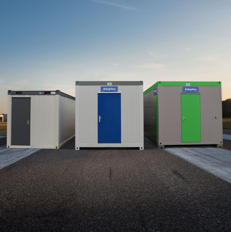 Enkele modulaire units | Adapteo